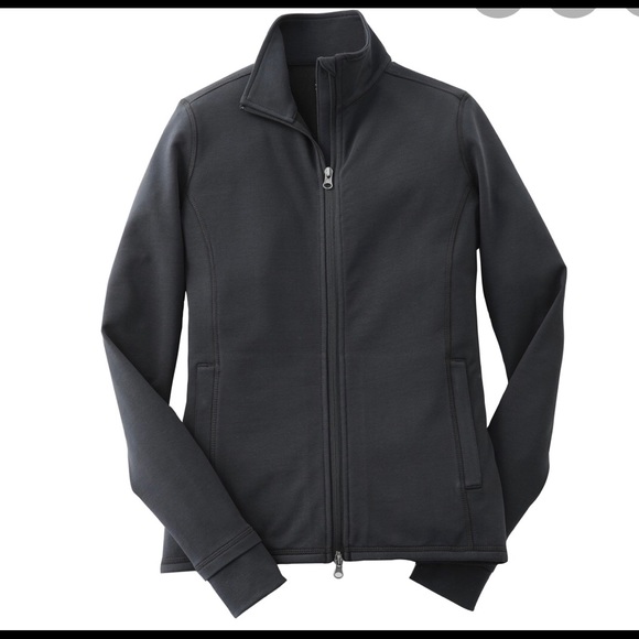 Roots | Jackets & Coats | Roots 73 Black Womens Edenvale Knit Zip Up ...